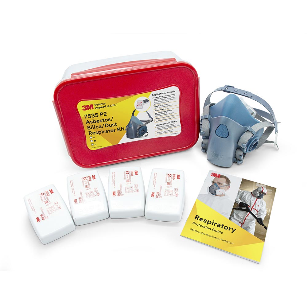 3M 7535 Asbestos/Dust Respirator Kit: Small – Active Safety