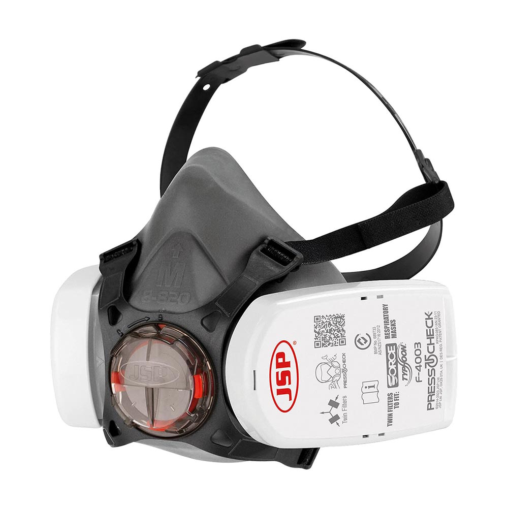 Force Typhoon 8 Half Mask Respirator Pack With P2 Filters – Active Safety