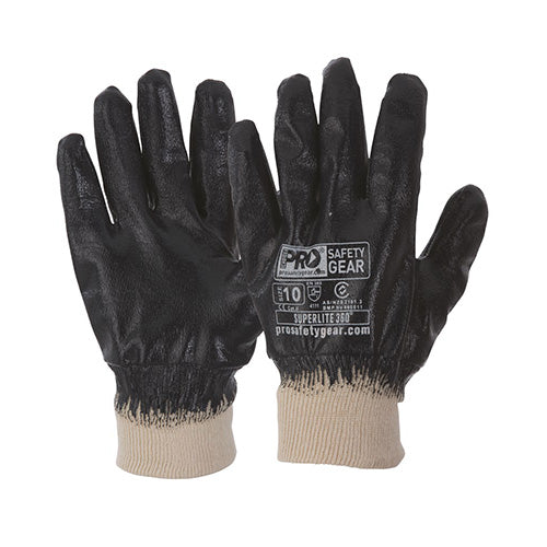 Pro SuperLite Blue Nitrile Full Dip Gloves – Active Safety