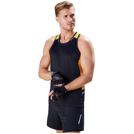 Biz Mens Renegade Singlet – Active Safety