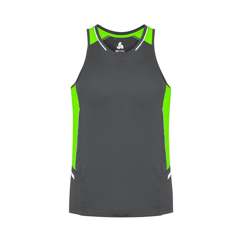 Biz Mens Renegade Singlet – Active Safety