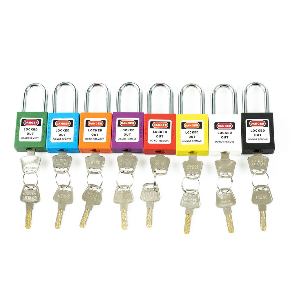 Steel Shackle Padlock Keyed Alike, 38mm – Active Safety