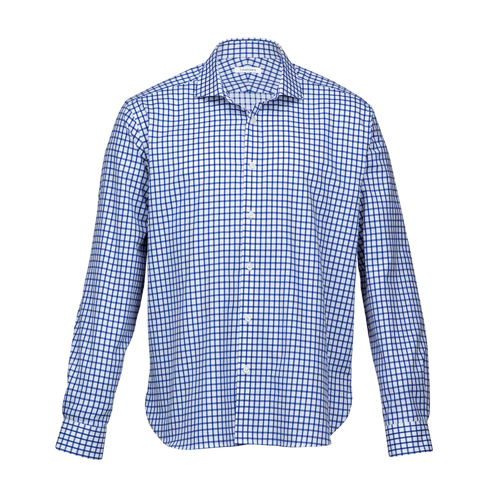 The Identity Check L/S Shirt, French Blue/White – Active Safety