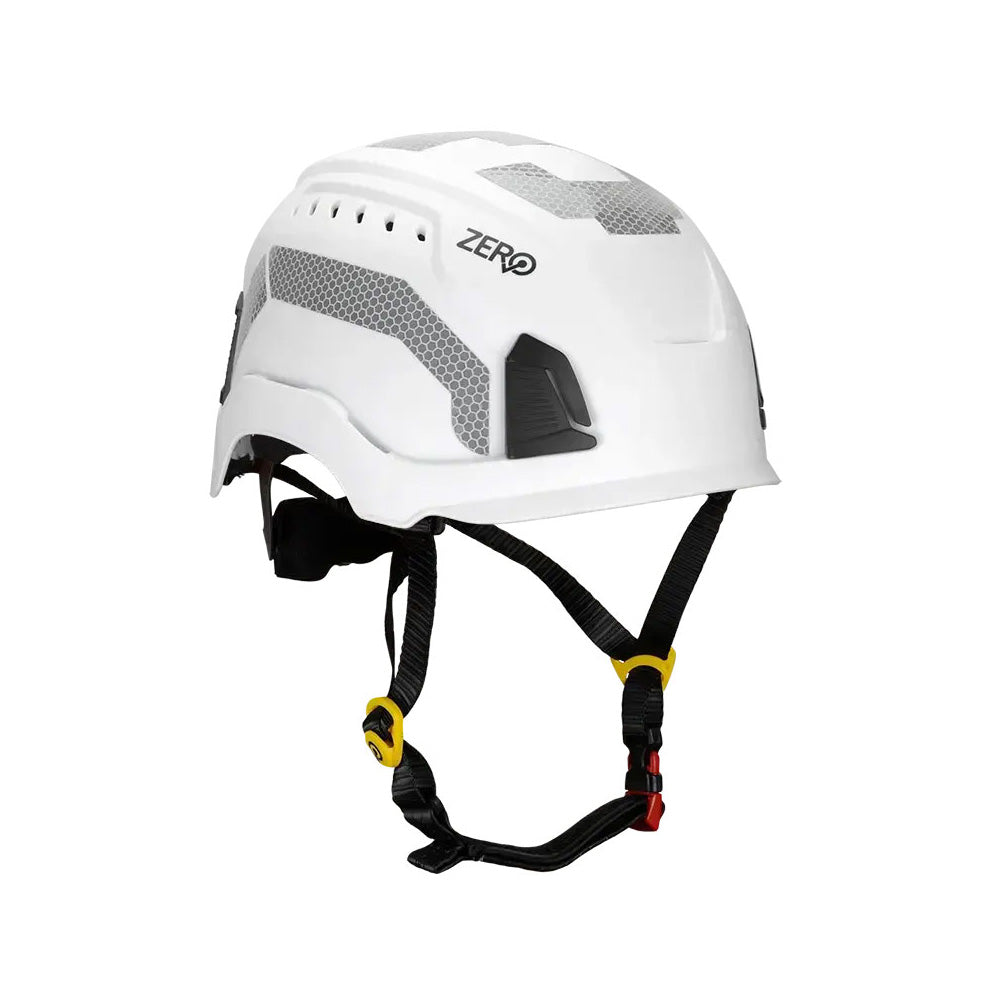 Zero Apex X2 Vented Multi Impact Helmet: White – Active Safety