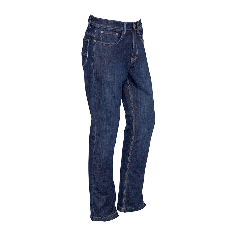 Syzmik Mens Stretch Denim Blue Work Jeans – Active Safety