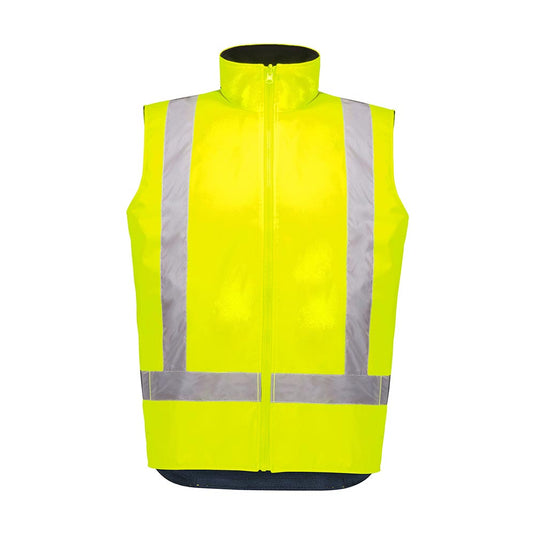 Syzmik Unisex Hi Vis Waterproof Reversible Vest – Active Safety