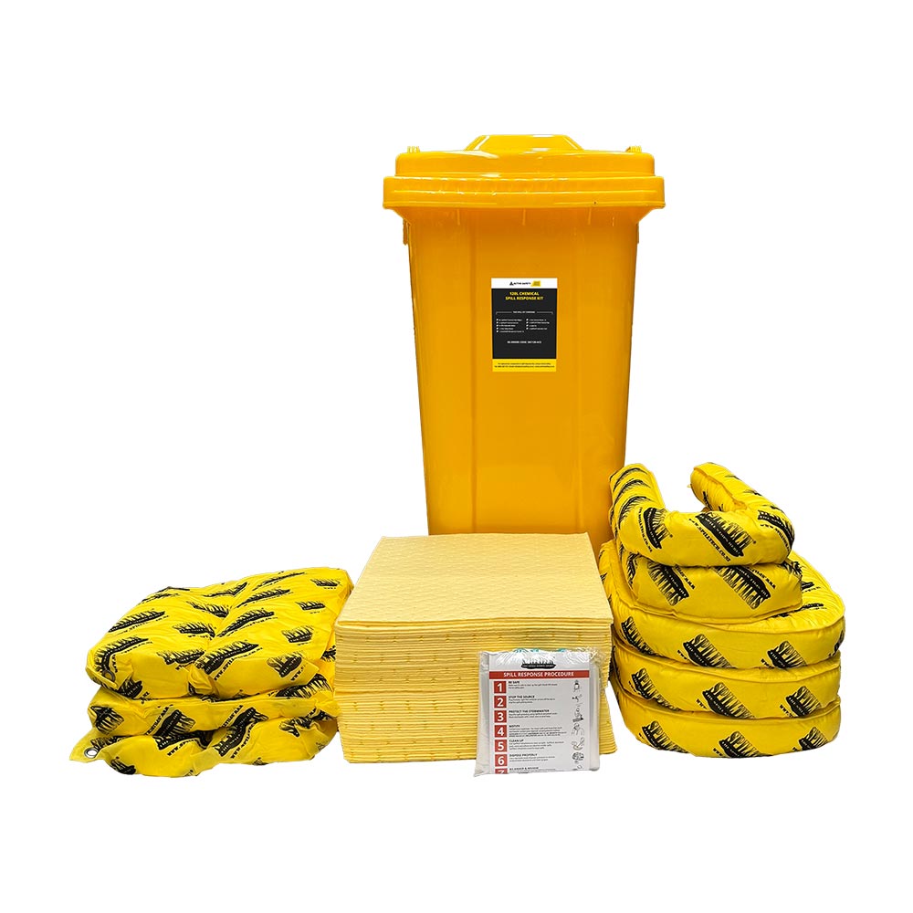 SpillTech Chemical Spill Kit 120 Litre – Active Safety