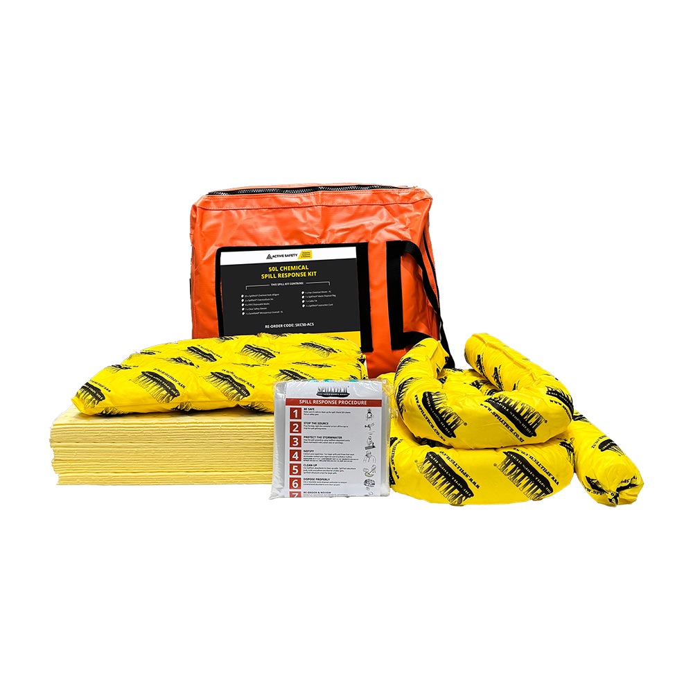 SpillTech Chemical Spill Kit 50 Litre – Active Safety